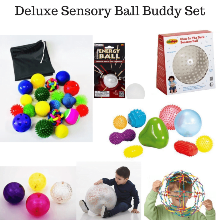 Deluxe Sensory Ball Buddy Set - Total Sensory