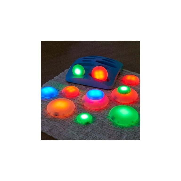 Illuminated Sensory Glow Pebbles 12pcs - Total Sensory